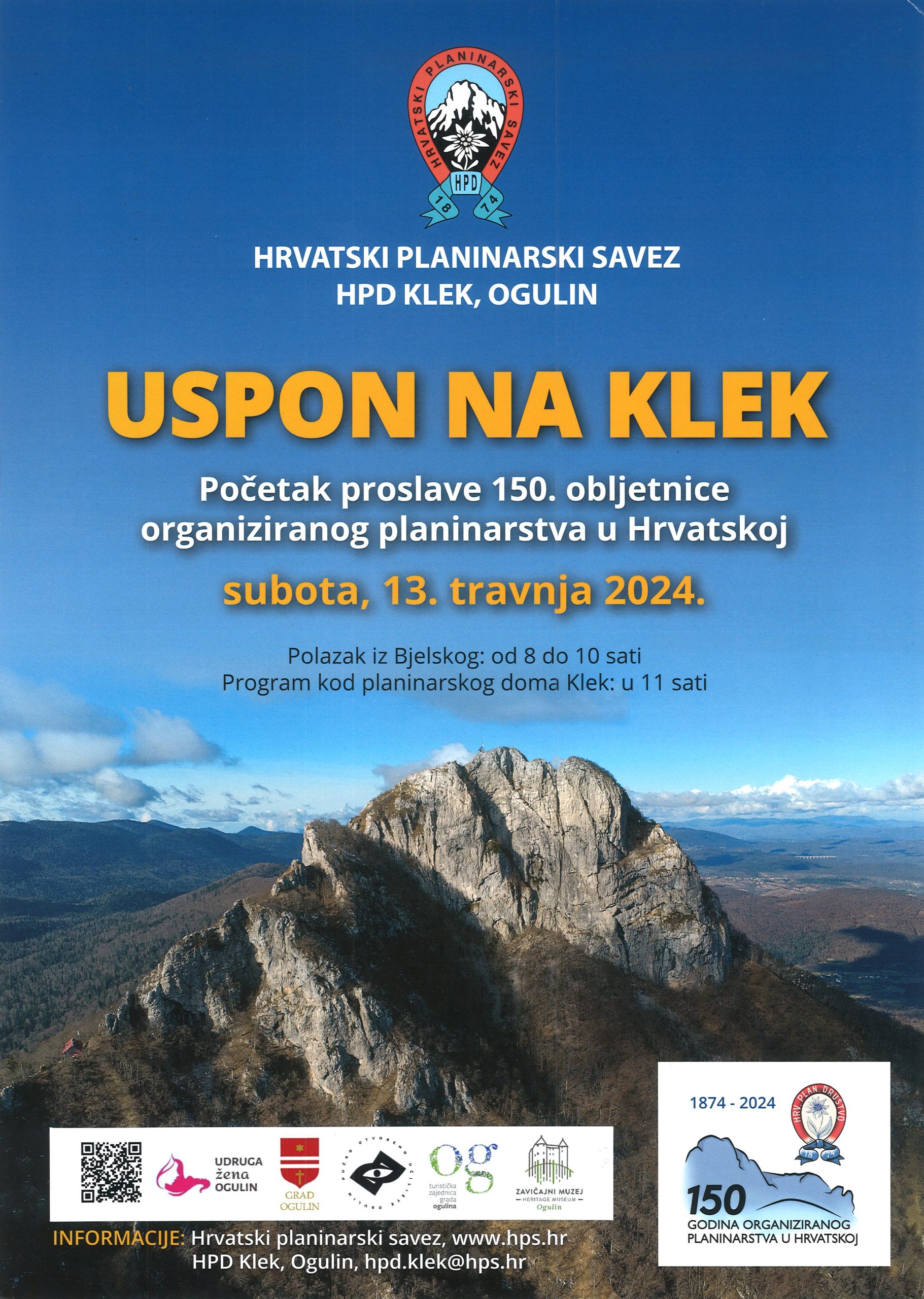 Uspon na Klek - Grad Ogulin